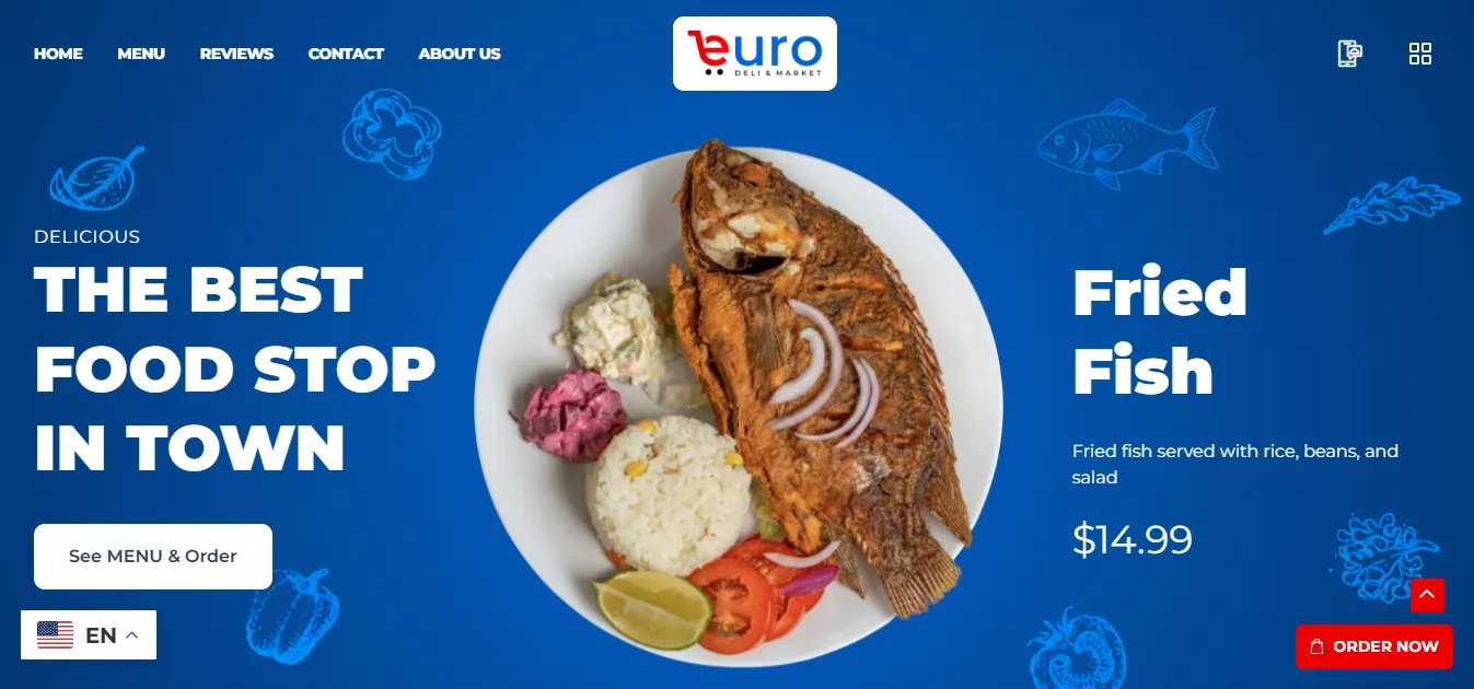 Menu - Euro market cafe